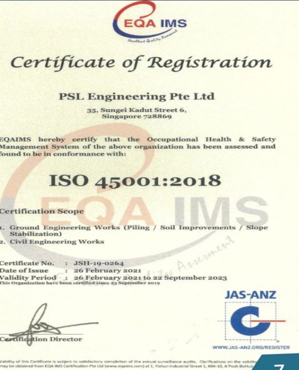 PSL Engineering PTE LTD